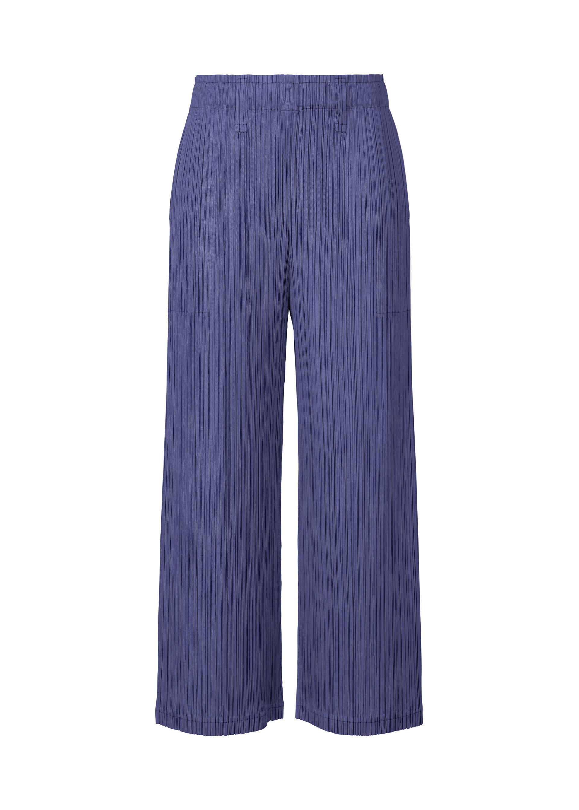 THICKER BOTTOMS 2 Wide Pleated Trousers Deep Blue – The official ISSEY ...